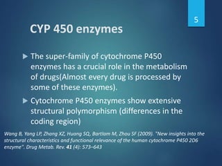 Pharmacogenetics III | PPTX