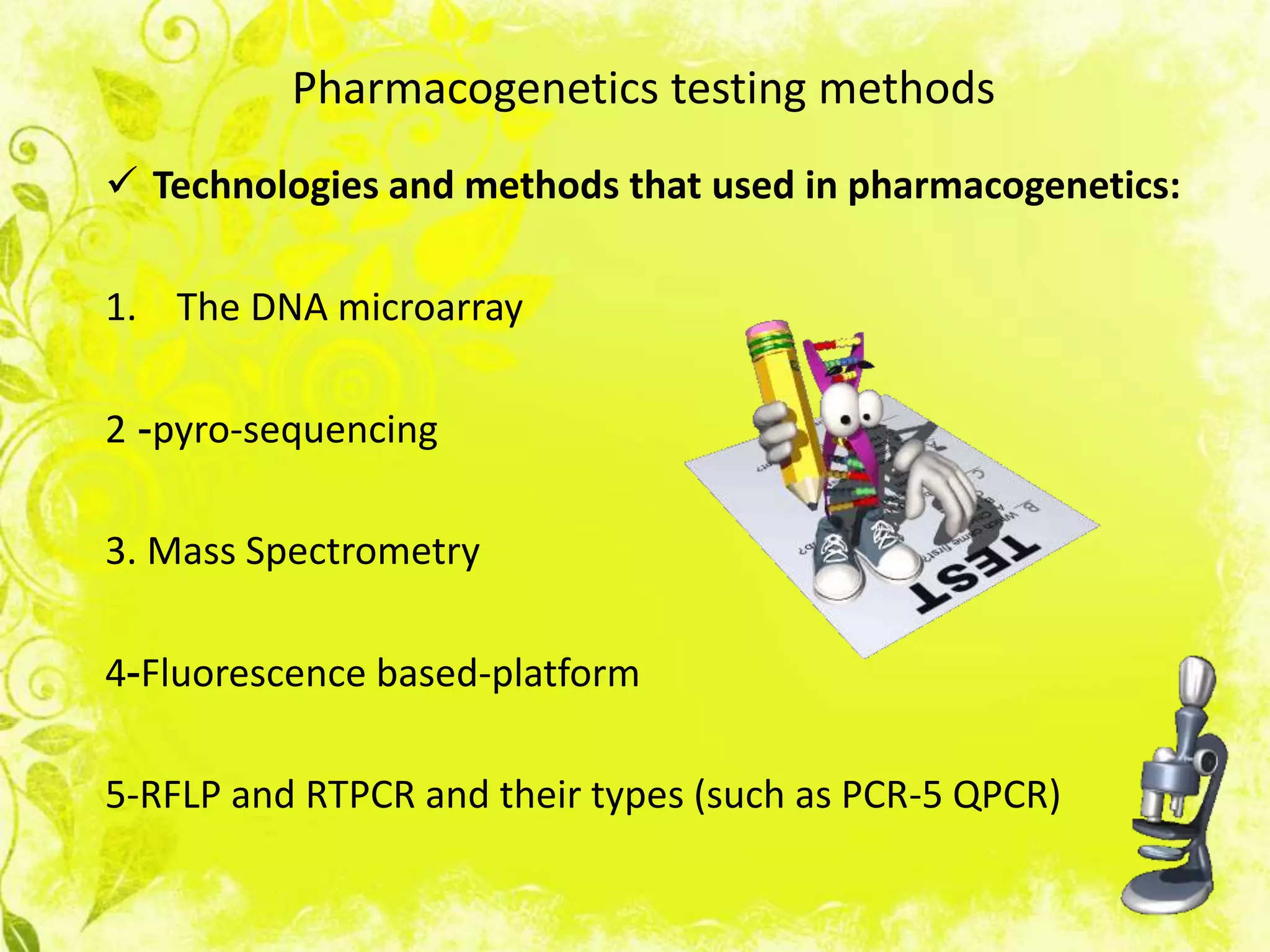 Pharmacogenomics | PPTX