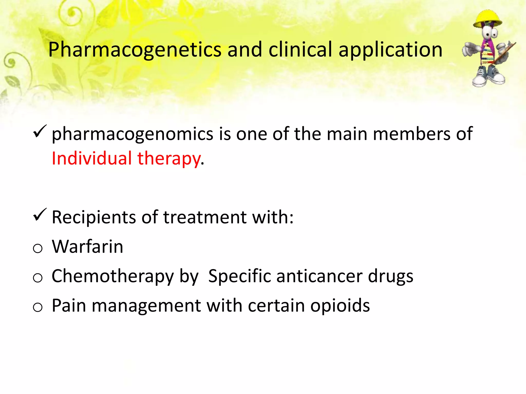 Pharmacogenomics | PPTX