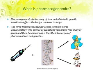Pharmacogenomics | PPTX