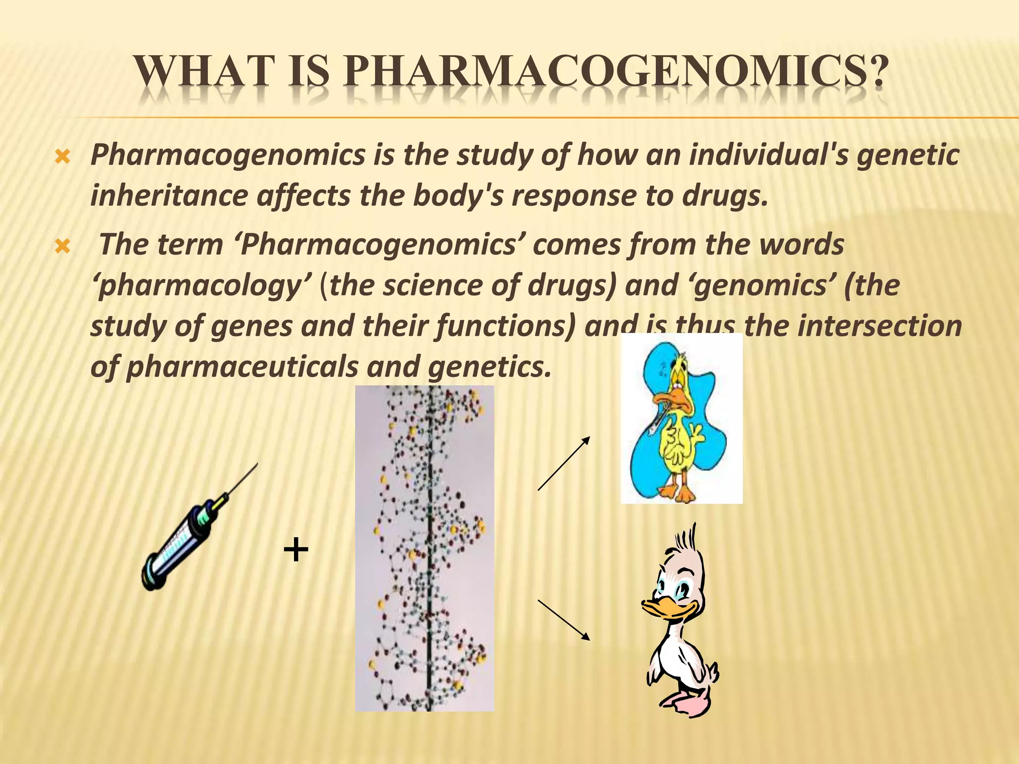 Pharmacogenomics | PPTX
