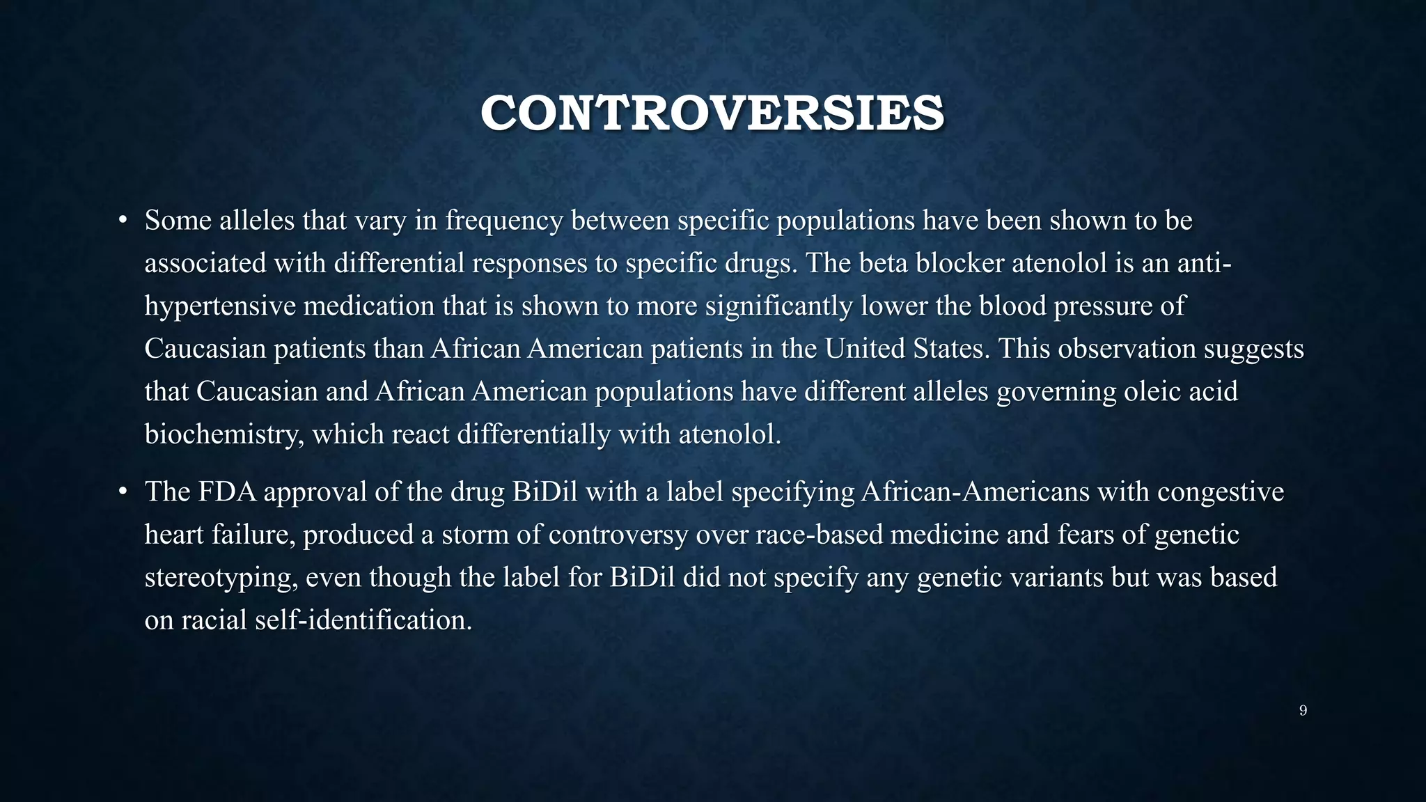 Pharmacogenomics | PPTX