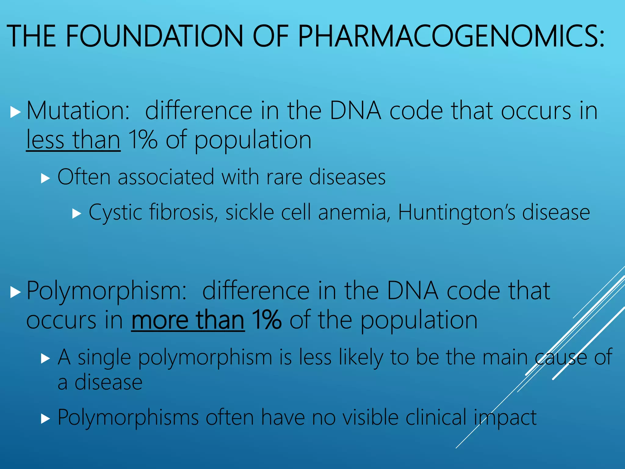 Pharmacogenomics | PPTX