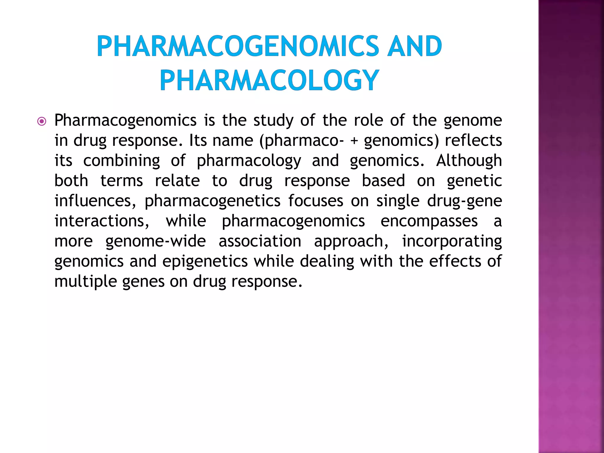 Pharmacogenomics | PPT