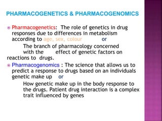 Pharmacogenomics | PPT