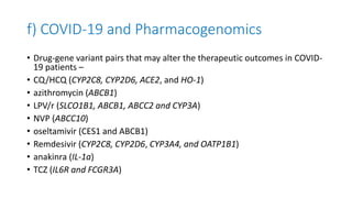 Pharmacogenomics | PPT