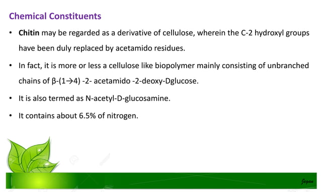 Pharmacognosy of carbohydrates containing drugs | PDF