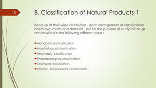 Pharmacognosy -Natural Sources of Drugs.pptx