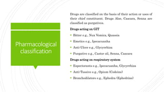 Pharmacognosy and its scope its tells about pharmacognosy and its scope ...