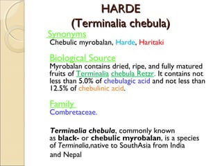 Pharmacognosy asheesh tripathi | PPT