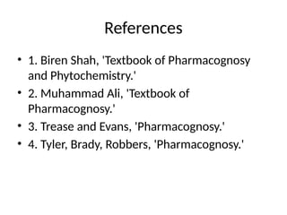 Pharmacognosy_Evolution_Slides and refrence.pptx