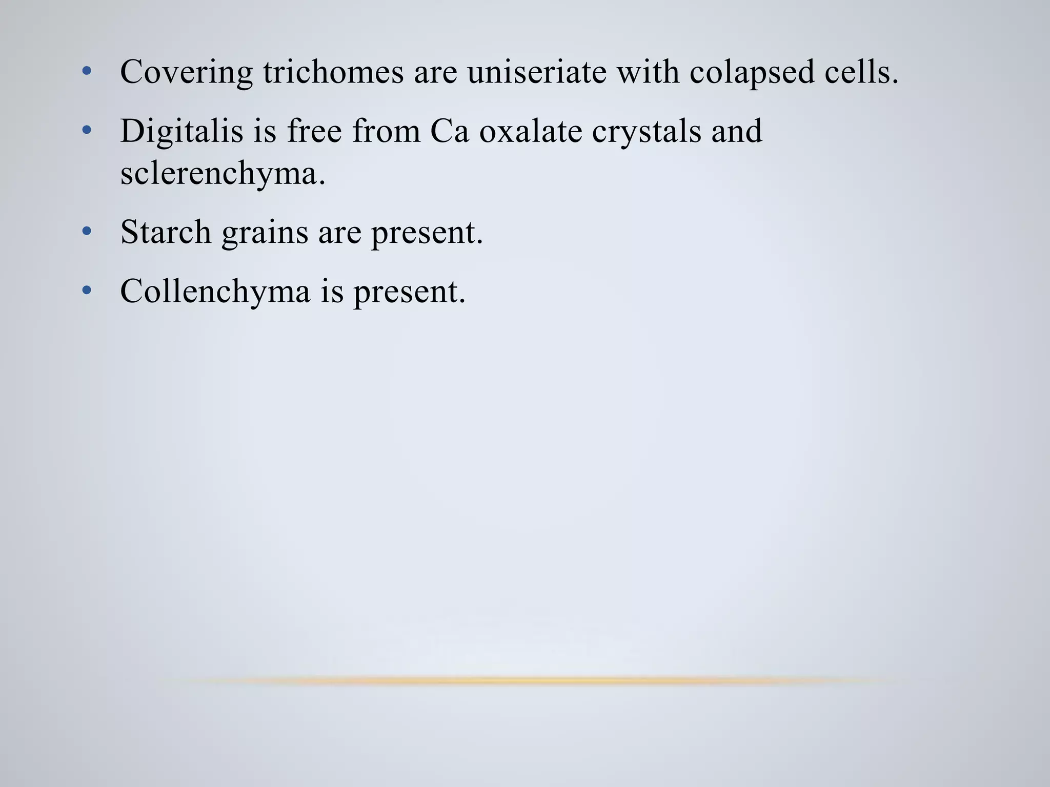 Pharmacognosy of digitalis | PPTX