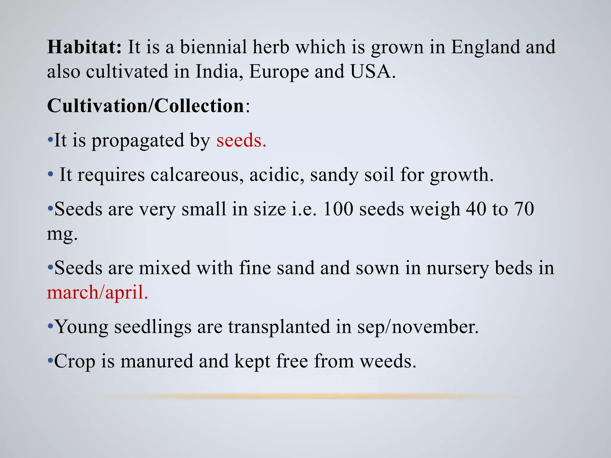 Pharmacognosy of digitalis | PPTX