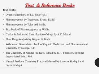 Pharmacognosy orientation ppt | PPTX