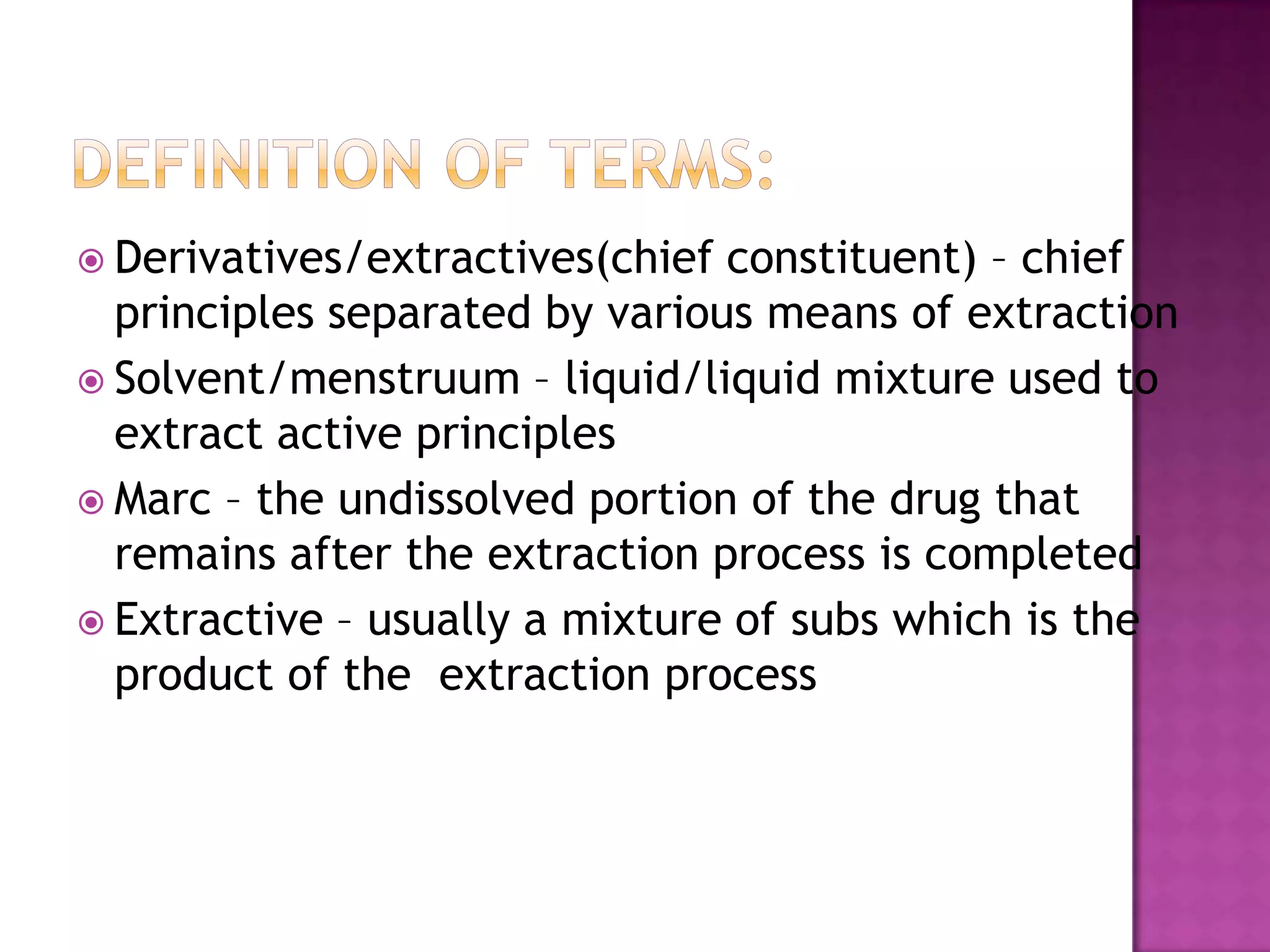 Pharmacognosy & phytochemistry | PPTX