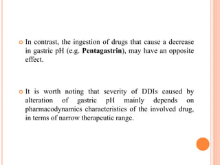 Pharmacokinetic aspects of Drug Interactions | PPTX