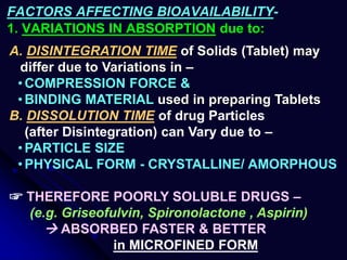Pharmacokinetic (basic concepts) | PPT