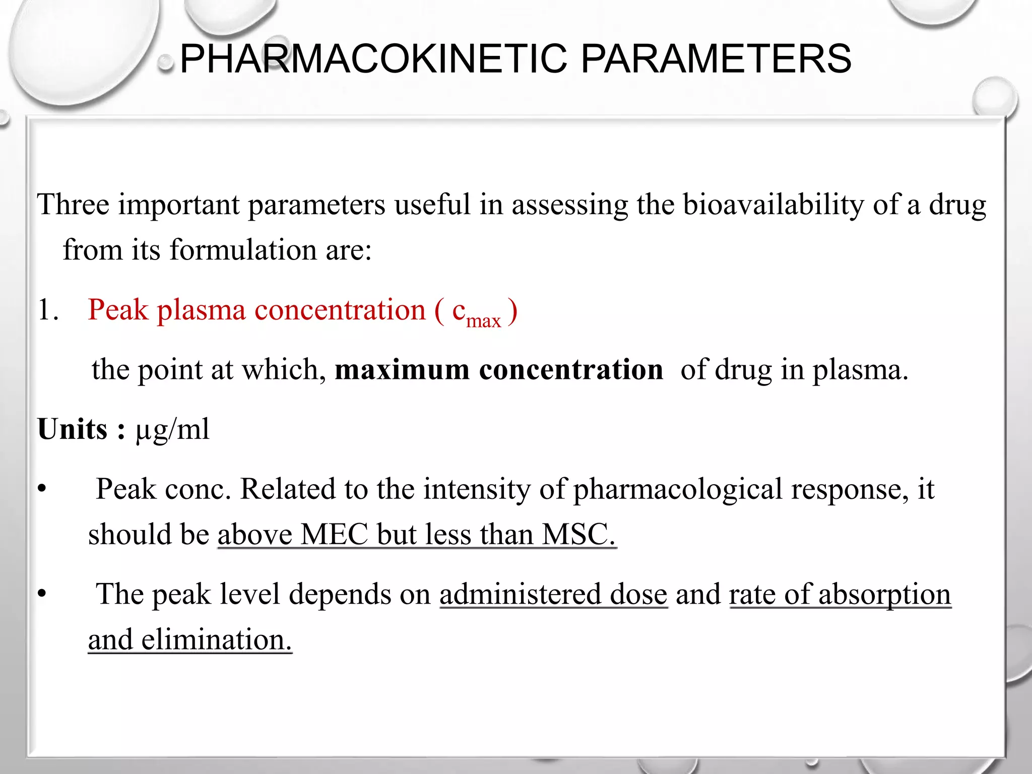 Pharmacokinetic models | PPTX
