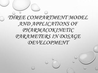 Pharmacokinetic models | PPT