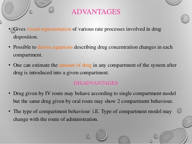 Pharmacokinetic models