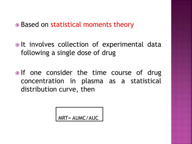 Pharmacokinetic models | PPT