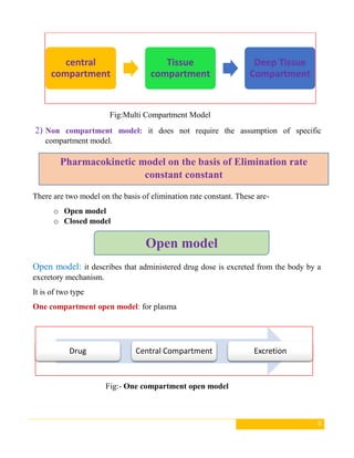 Pharmacokinetic models(biopharmaceutics) | PDF