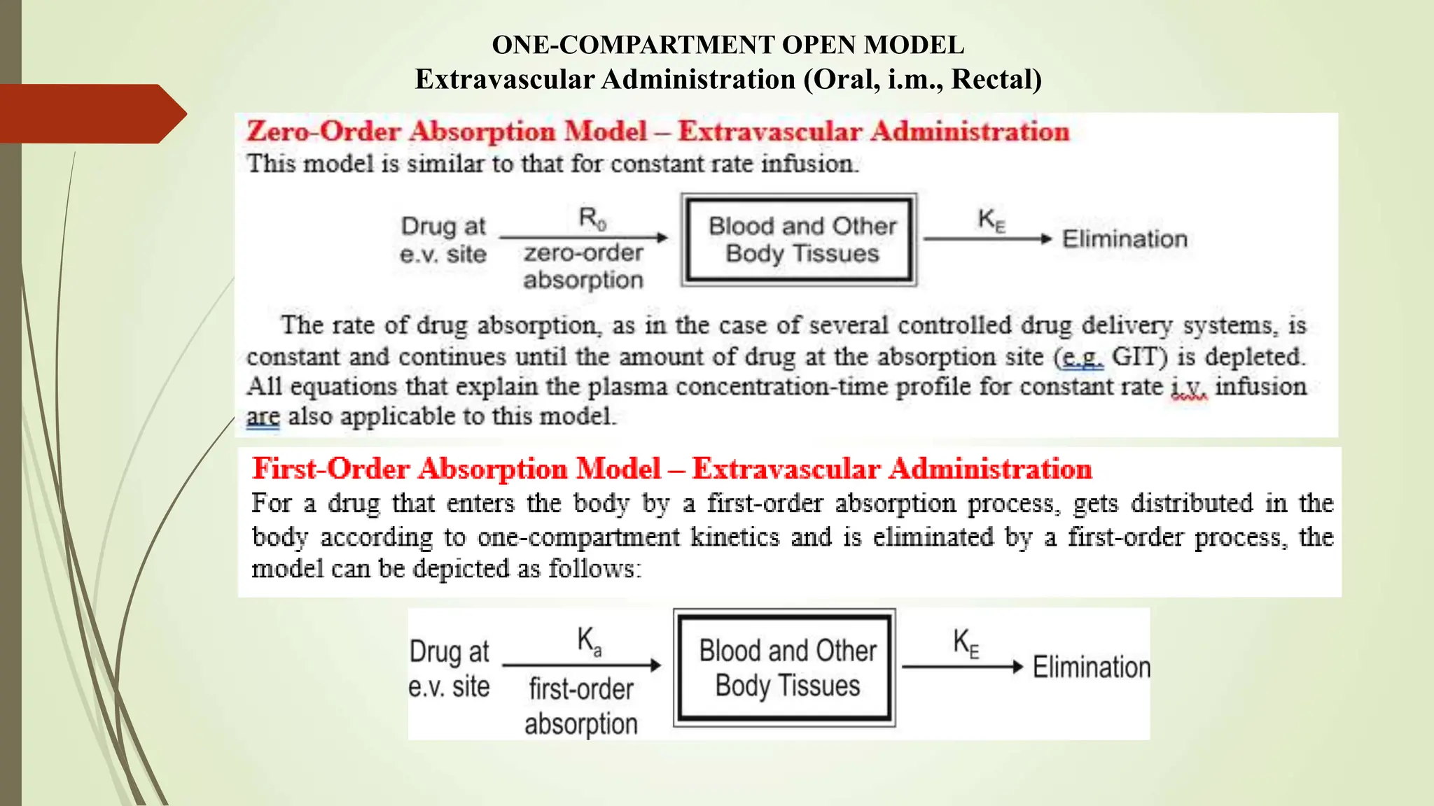 Pharmacokinetic Models by Dr. Ram D. Bawankar.ppt