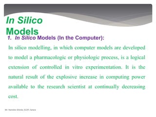 Pharmacokinetic models | PPTX