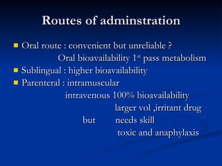 Pharmacokinetics | PPT