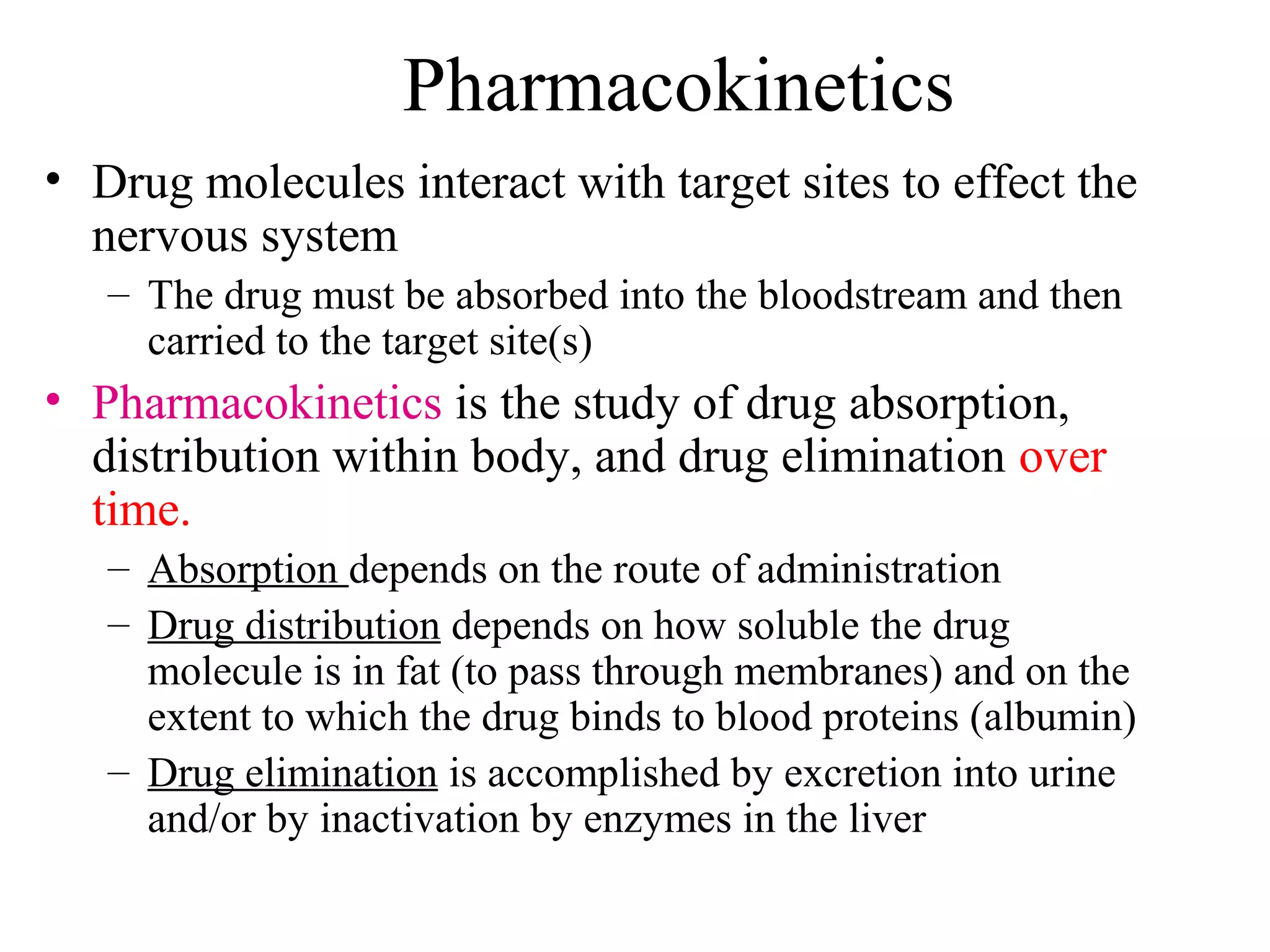 Pharmacokinetics | PPT