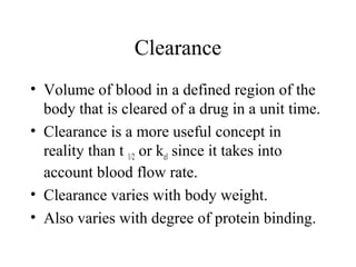 Pharmacokinetics | PPT