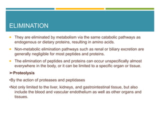 Pharmacokinetics&pharmacodynamics of biotechnological pdts | PPTX