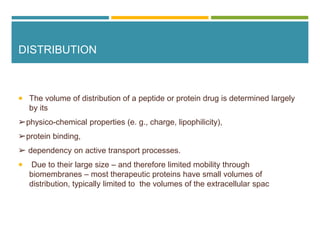 Pharmacokinetics&pharmacodynamics of biotechnological pdts | PPTX