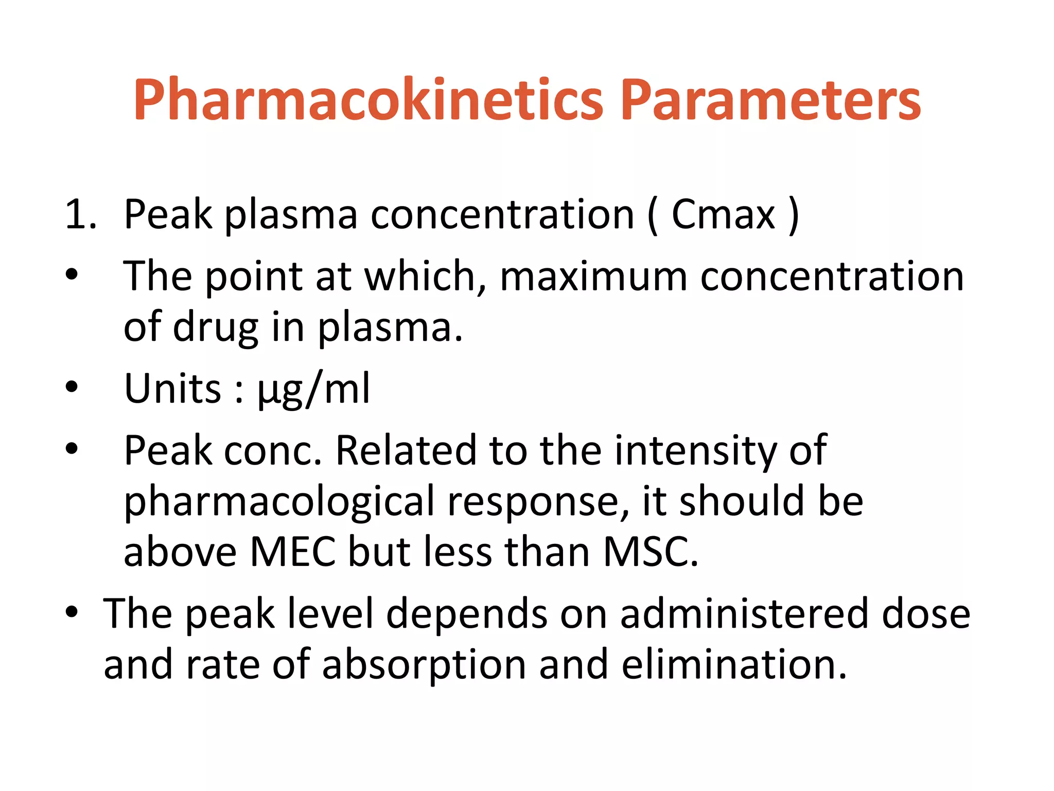 Pharmacokinetics | PDF