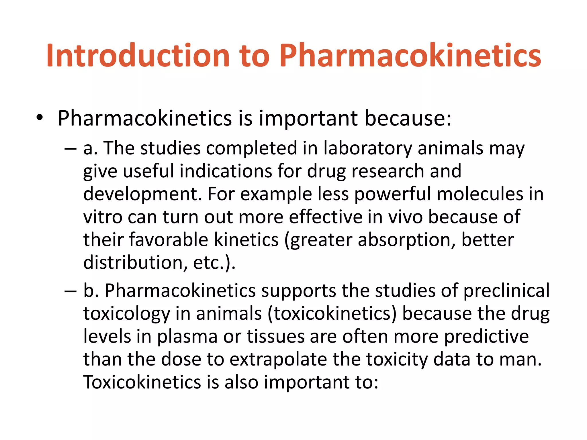 Pharmacokinetics | PDF | Pharmaceutical Industry | Industries