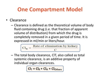 Pharmacokinetics | PDF