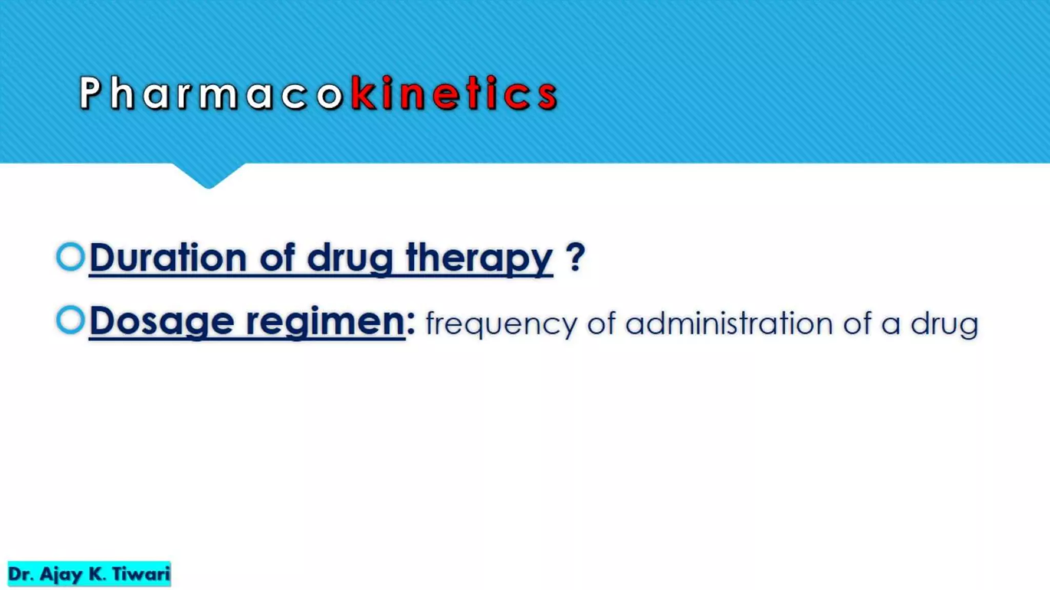 Pharmacokinetics | PPTX
