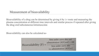 Pharmacokinetics- ABSORPTION, DISTRIBUTION.pptx