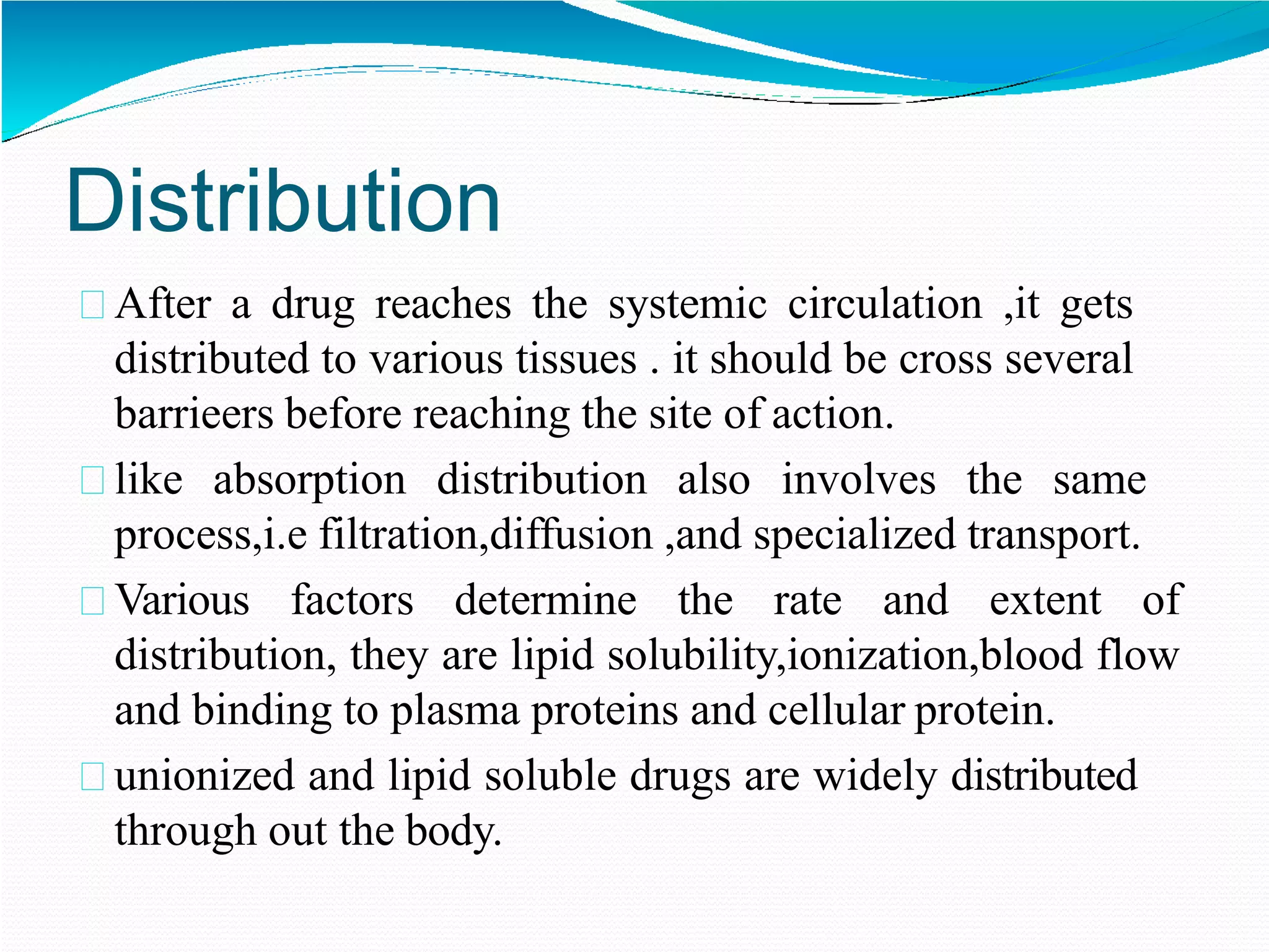 Pharmacokinetics adme | PPT