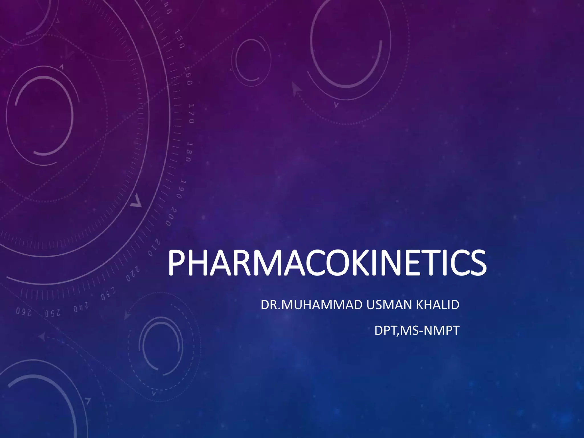 Pharmacokinetics Drug Distribution | PPTX