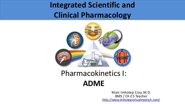 Pharmacokinetics I-ADME