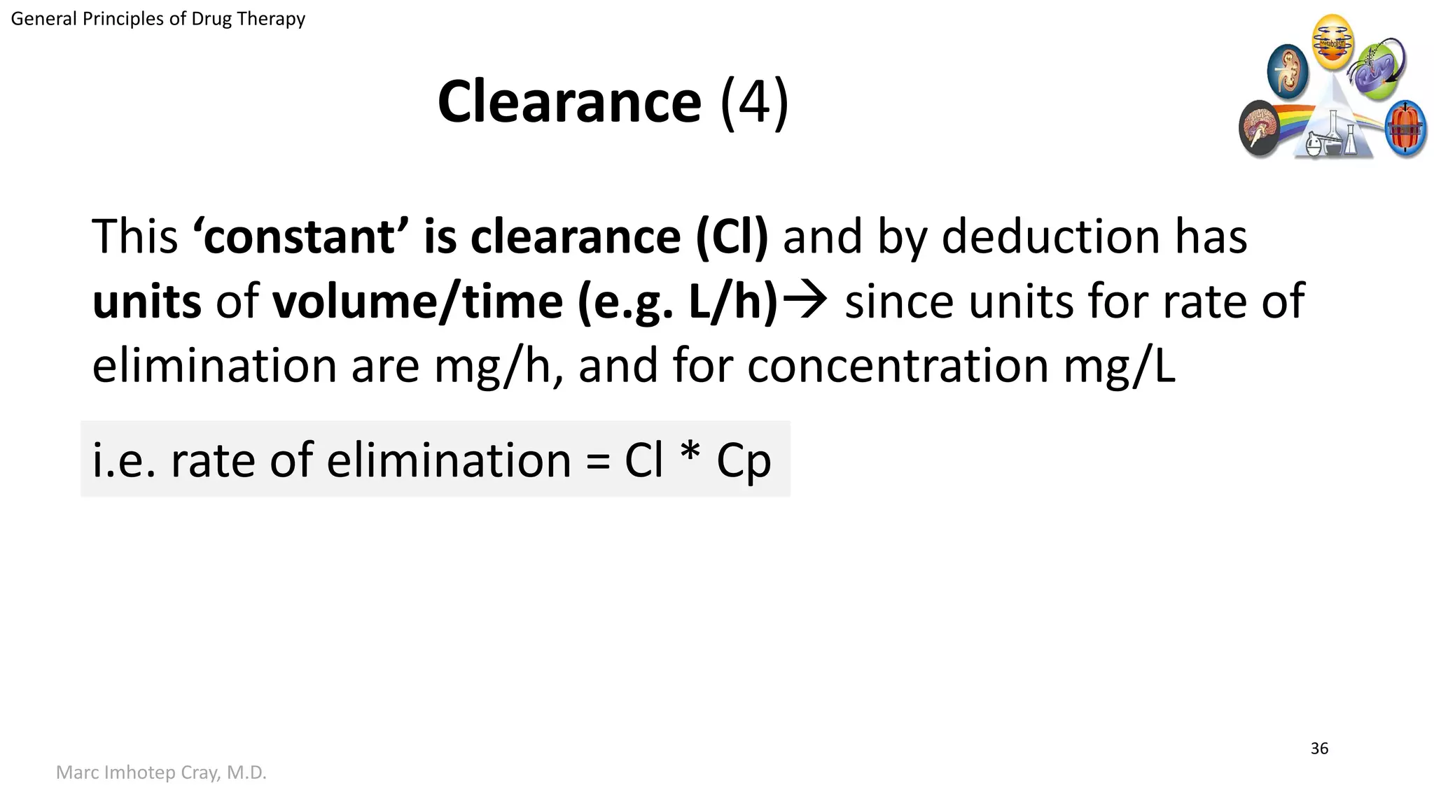 Pharmacokinetics II: Basic Concepts and Drug Clearance | PDF