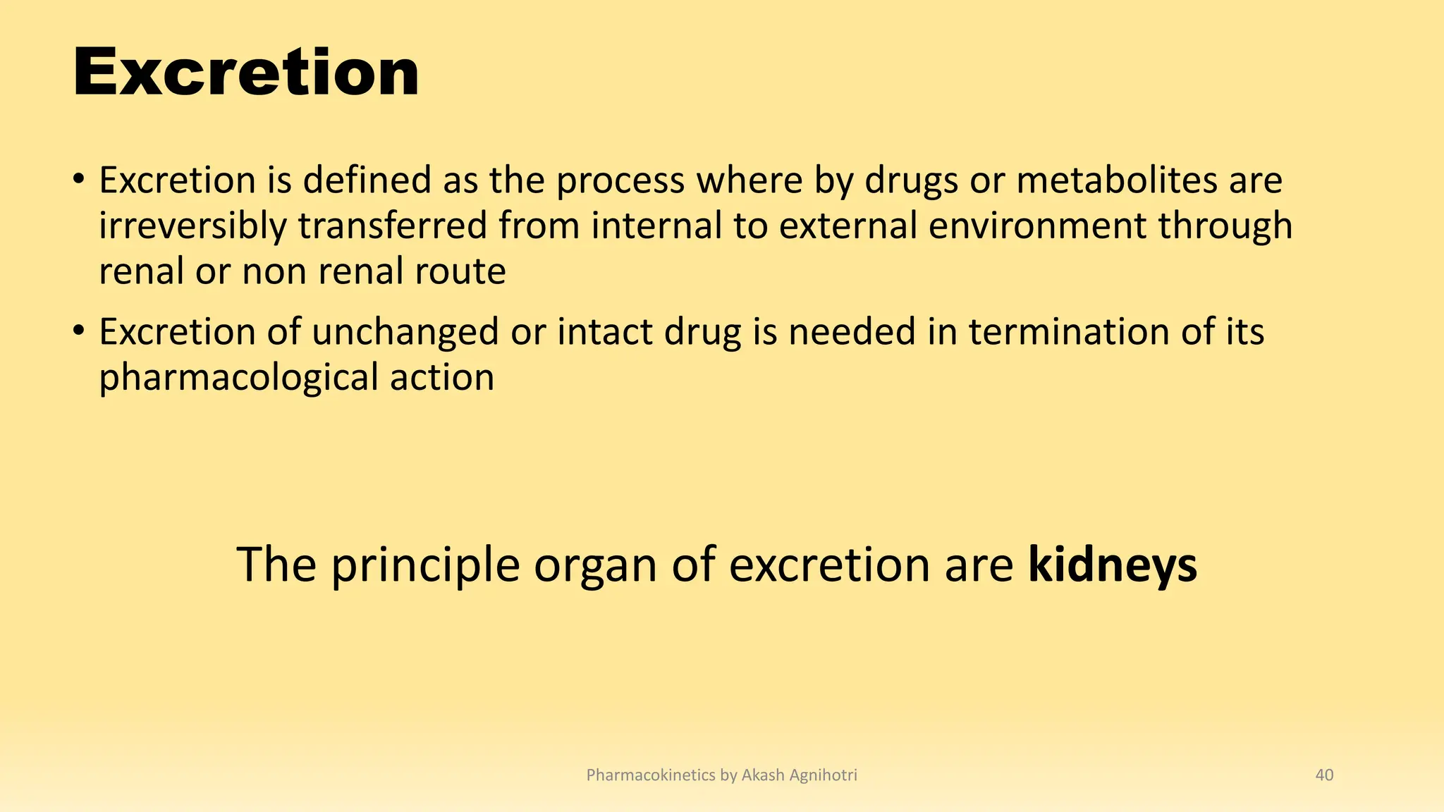 Pharmacokinetics of Drugs: Introduction to Pharmacology | PPTX