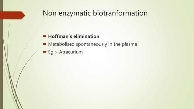 Biotransformation | PPTX | Endocrine and Metabolic Diseases | Diseases ...