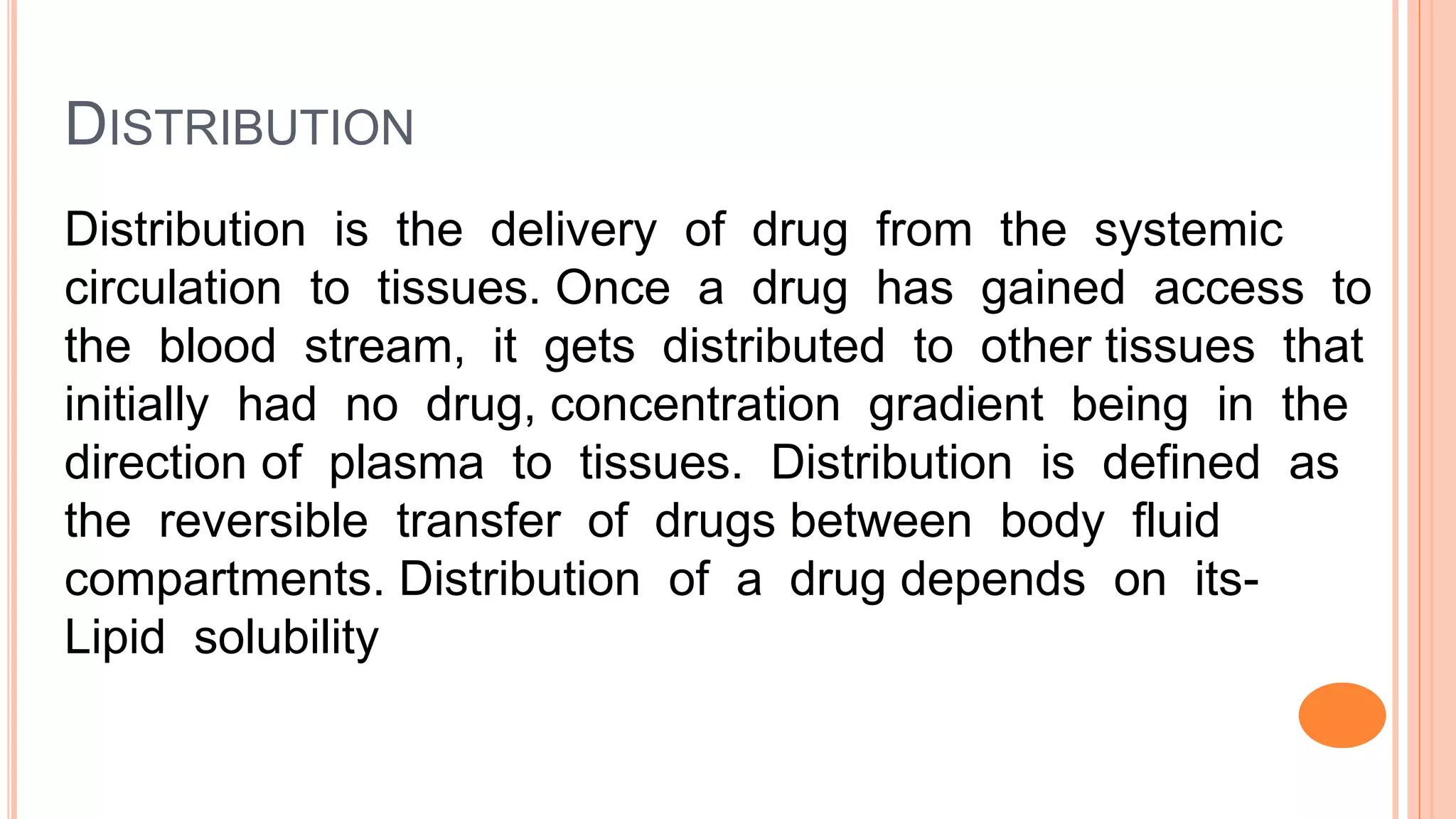 Pharmacokinetics2 | PPTX