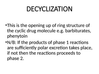PHARMACOKINETICS 2-METABOLISM AND EXCRETION OF DRUGS [Autosaved].pptx