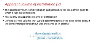 Pharmacokinetics absorption and distribution | PPT