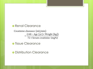 Pharmacokinetics and dynamics | PPTX