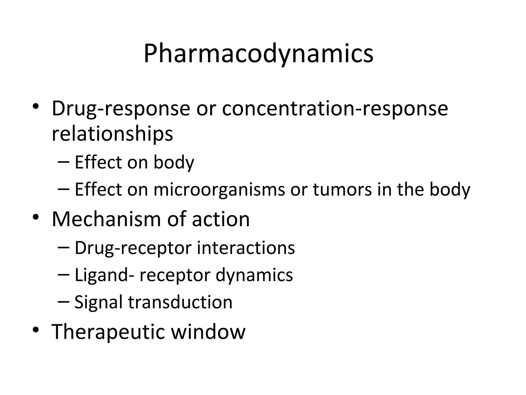 Pharmacokinetics and Pharmacodynamics | PPT