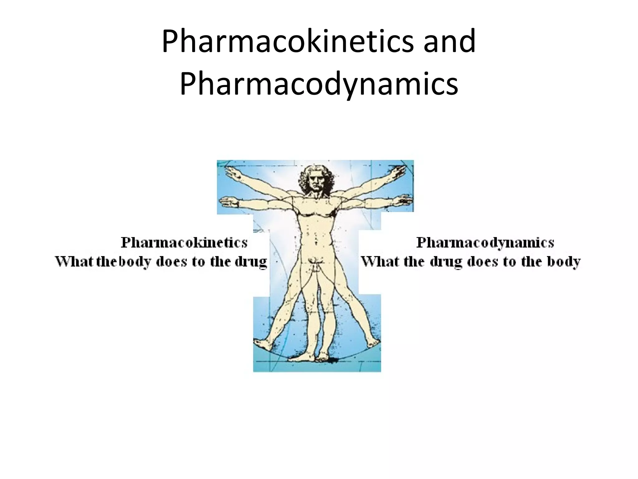 Pharmacokinetics and Pharmacodynamics | PPT